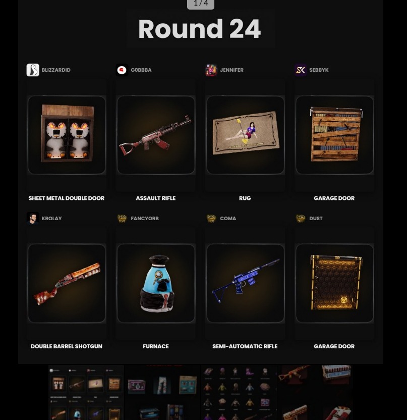 ⭐ RUST Twitch Drops 61 Skins ️ Twitch Rivals Skins + Charitable 2023 ⭐ ...