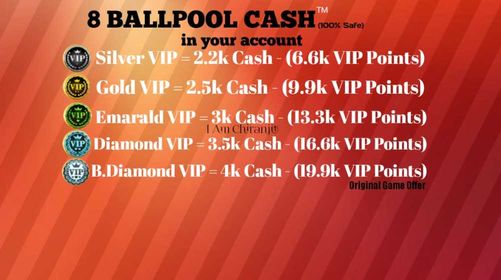 8 Ball Pool Accounts and Coins for Sale
