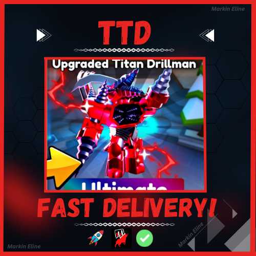 [VIP DEAL - TTD] SIGNED UPGRADED TITAN DRILLMAN [ULTIMATE] | FAST ...