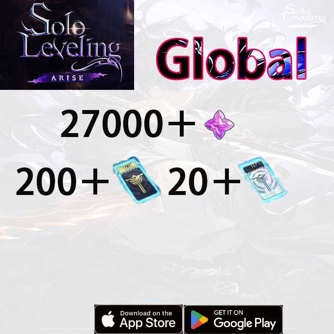 [Global] 27000+ magic spar + [Normal Volume × 200 + Special Roll × 20 ...