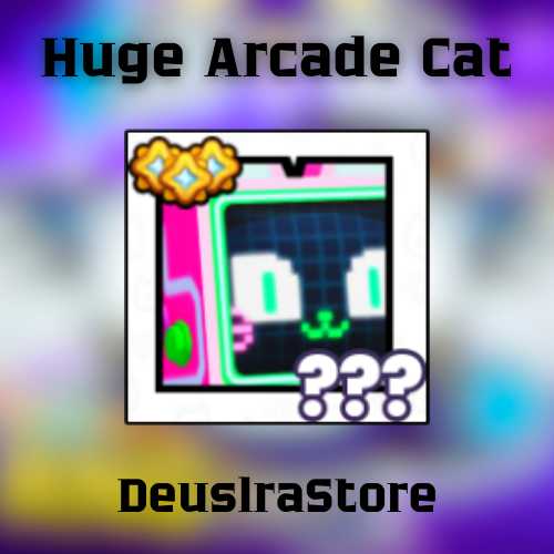 Huge Arcade Cat / PS99 - Pet Simulator 99 - Pet 99 - With Mailbox Fast