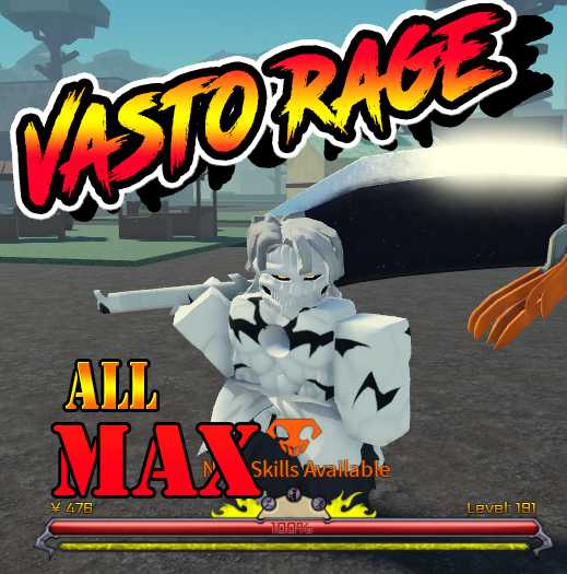 Peroxide Vasto Rage All Max | Lightning | Yamamoto Clan | 1 Skill ...