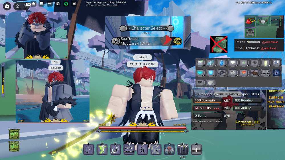 PEROXIDE Soul Reaper Zaraki/Wind bankai MAX Full RankS+