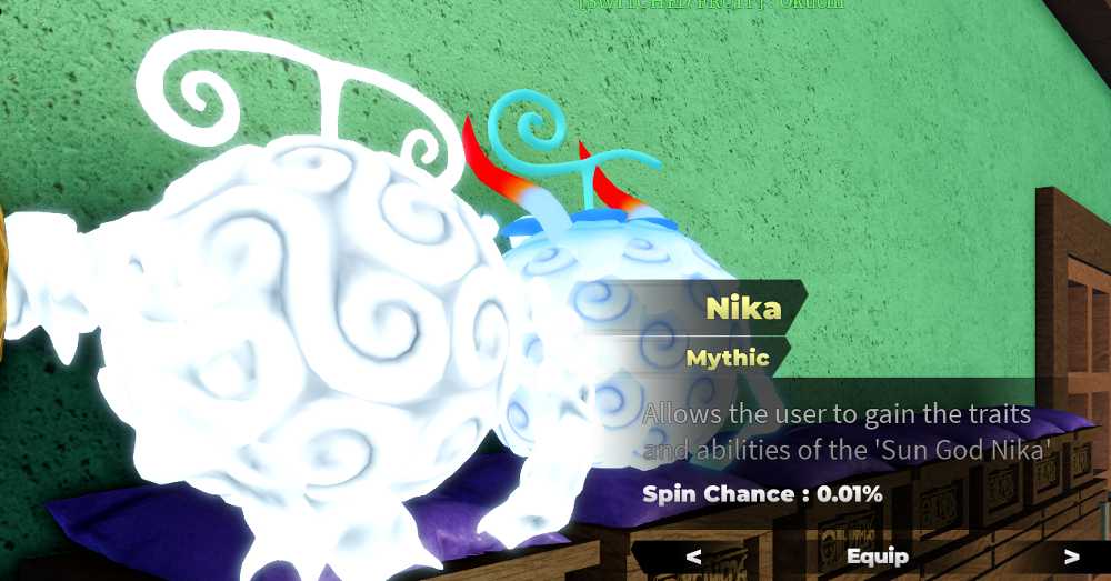 [Fruit Battlegrounds] [NEW] [Unique] Okuchi and Nika Fruit | Starter ...