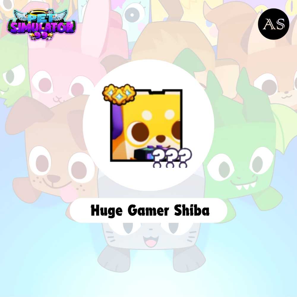 Huge Gamer Shiba