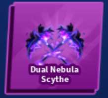 dual nebula scythe - blade ball
