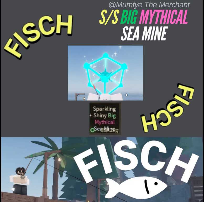 [ FISCH ] CUSTOM ORDER Shiny Sparkling Big Mythical Fisch
