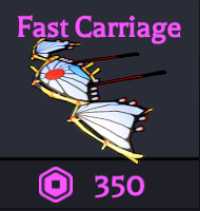 Demon Blade - Fast Carriage (350ROBUX) Fast Delivery [GIFT GAMEPASS]