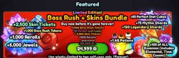 BOSS RUSH BUNDLE Anime Last Stand Bundle