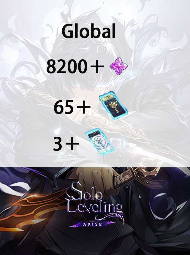 [Global] 8200+ magic spar + [Normal Volume × 65 + Special Roll × 3 ...