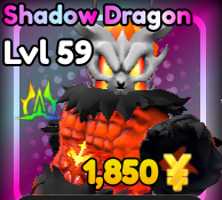 [SSS] shiny shadow dragon almighty - anime defenders