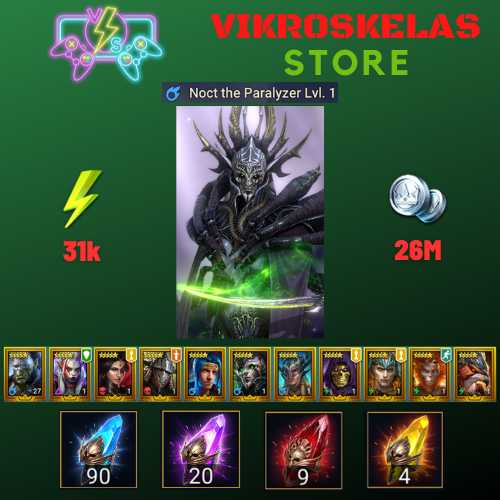 Starter with Noct + Shards : 90 Ancient, 20 Void, 9 Primal, 4 Sacred ...