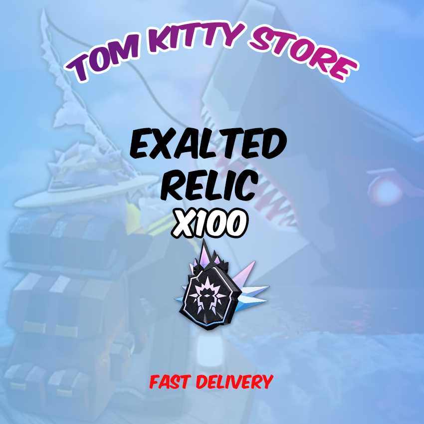 [FISCH] x100 Exalted Relic