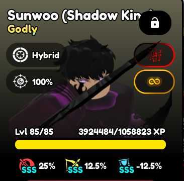 [ Main Account ] 7 Godly | 22 Glitched | 37 Avatar | 44 Overlord ...