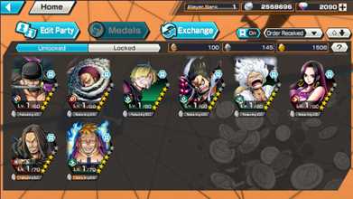 [ANDROID] OPBR Account with Luffy G5 + Zoro Oni + Sanji Oni + 2100 ...