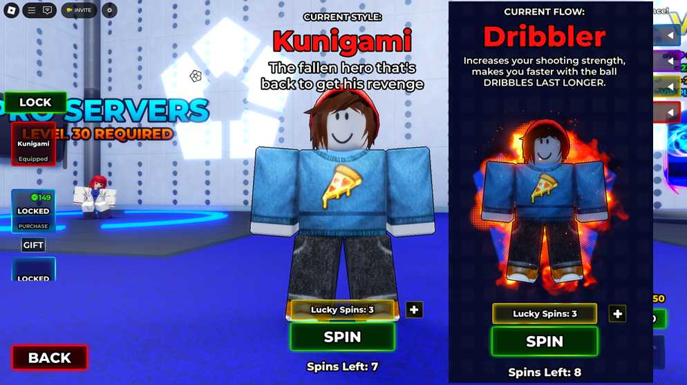 Blue lock rivals| Style Kunigami (0.5%) | Flow Dribbler (0.5% ...