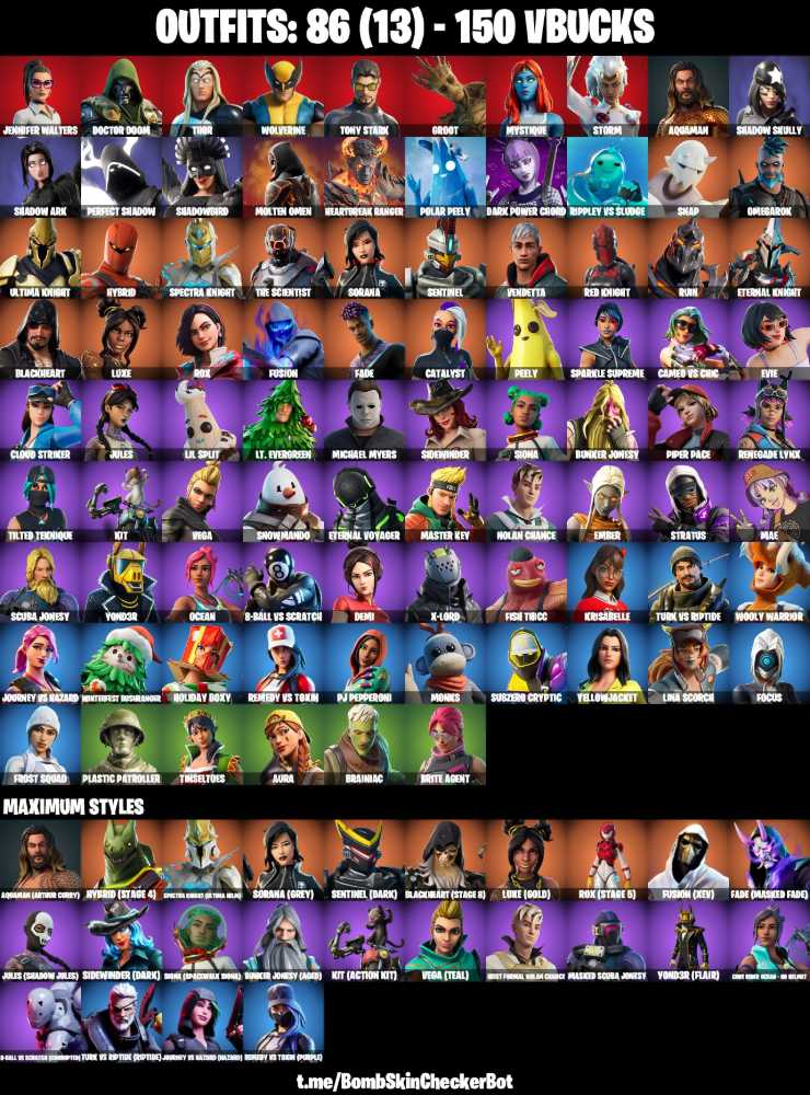 PC/PSN/XBOX/NINTENDO 86 SKINS LUXE GOLD TAKE THE ELF AQUAMAN SHADOW ...