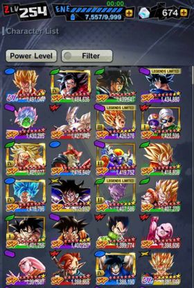 Dragon Ball Legends Account For Sale & Buy Top Up | ZeusX