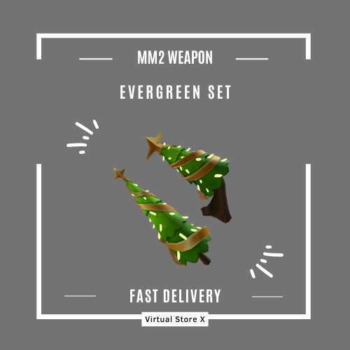 Roblox - Murder Mystery 2 - MM2 - Evergreen Set - Cheap And Fast Delivery!!