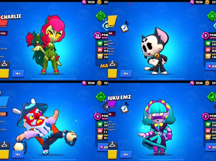 KIT ACCOUNT WITH ROSIE CHARLIEAND TENGU MIKE AND MORE SKINS FULL ACCESS