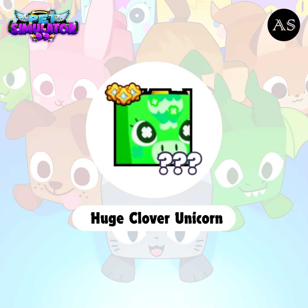 Huge Clover Unicorn Huge Clover Unicorn