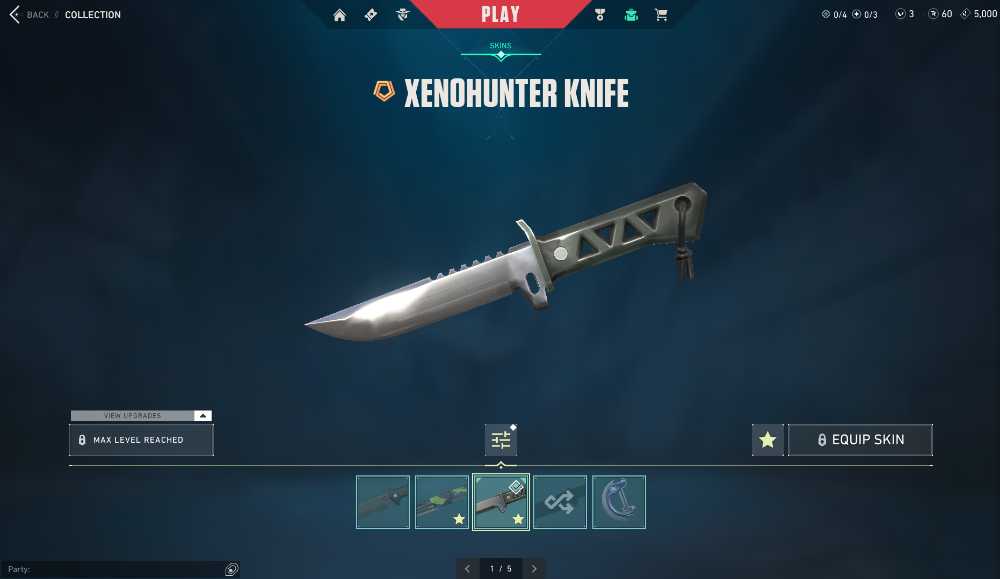 NA | Xenohunter Knife, RGX 11z Pro Blade, RGX 11z Pro Vandal | 17 skins ...