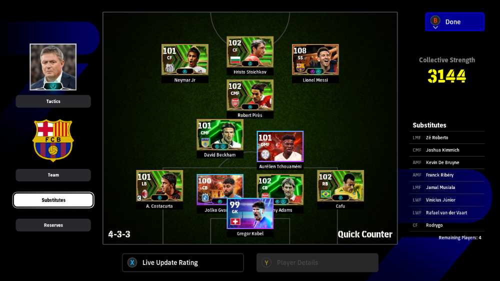 MESSI BLITZ CURLER EFOOTBALL STEAM ACCOUNT BEST DEAL