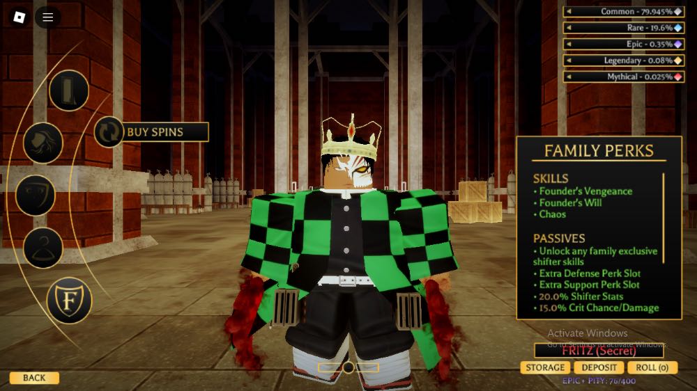 AOTR - FRITZ ACCOUNT - ATK/ARMOR SERUM PRES 4 - ATTACK ON TITAN REVOULTION