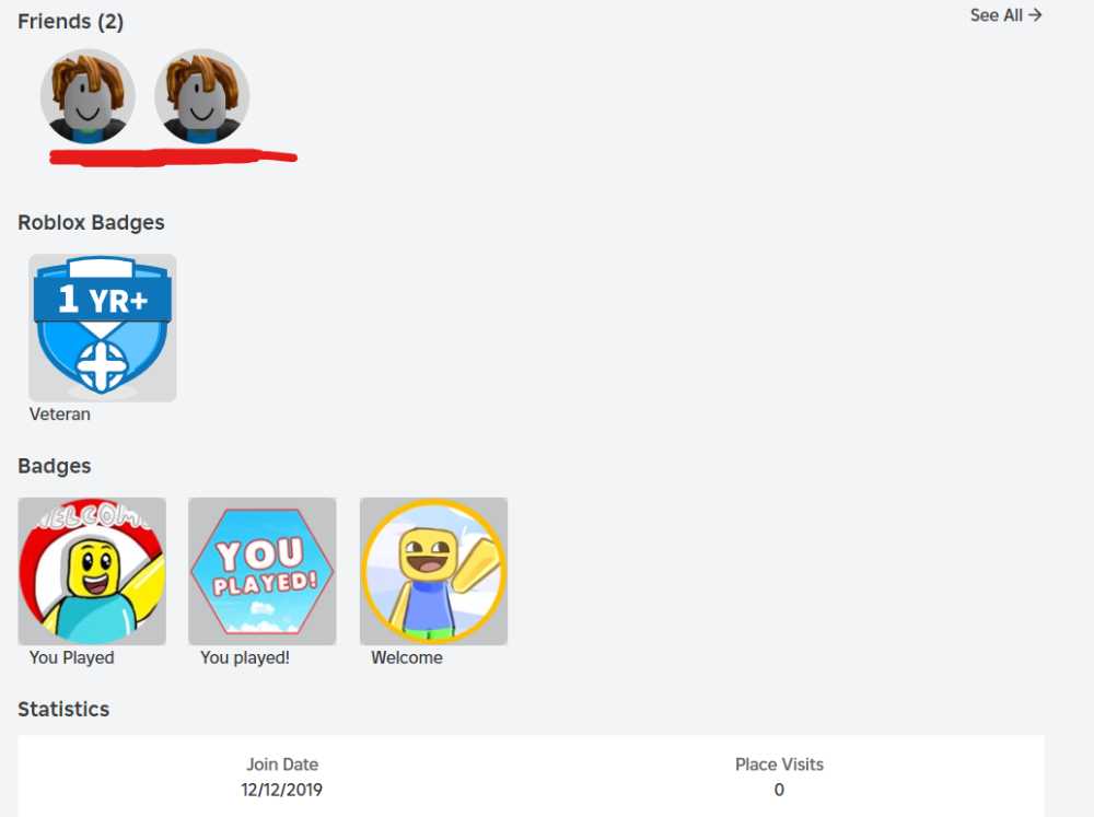 | ️ Aged Roblox Account ️ | ⭐ 2019 Join Date ⭐ | ⭐ 5+ Years old⭐
