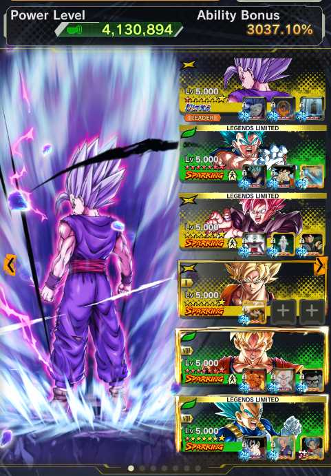 INSTANT[CNL T429]UL Gohan Beast 8s+LF Vegito 14s+LF Goku Black 7s+LF ...