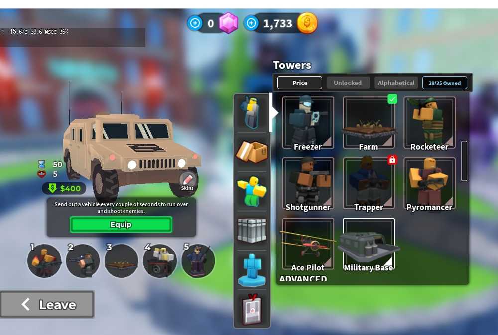 Tower Defense Simulator | TDS | Account