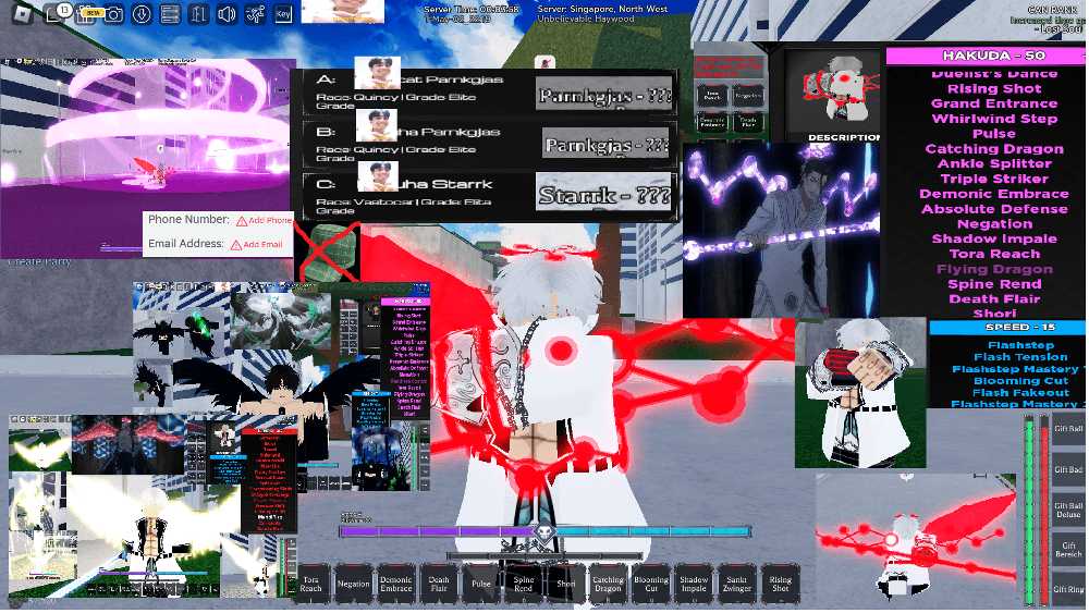 TYPE SOUL 3SLOT 1A.True letz Volt Death dealing 2SB Hakuda Clan ...