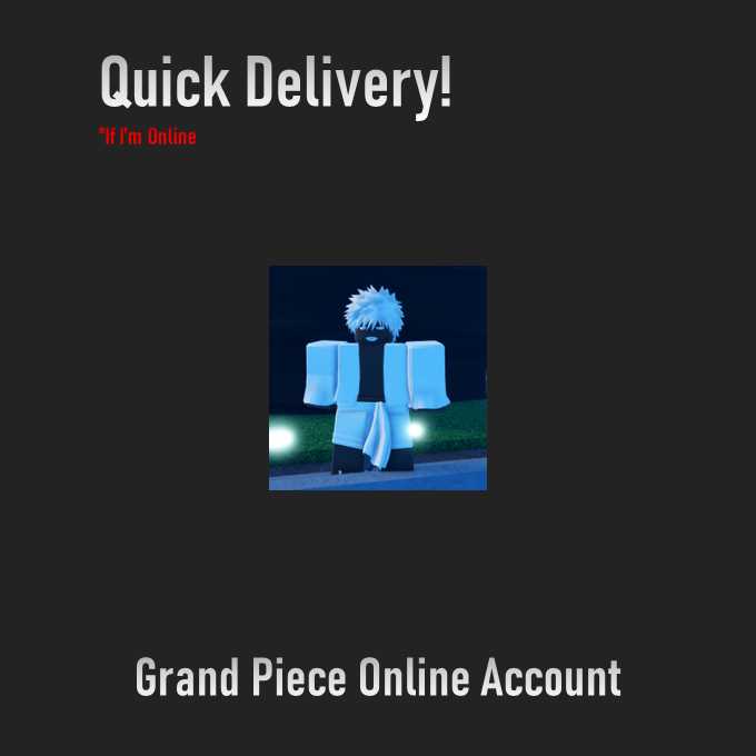 GPO / Grand Piece Online Account - Lv 500 (Max) Instant Delivery