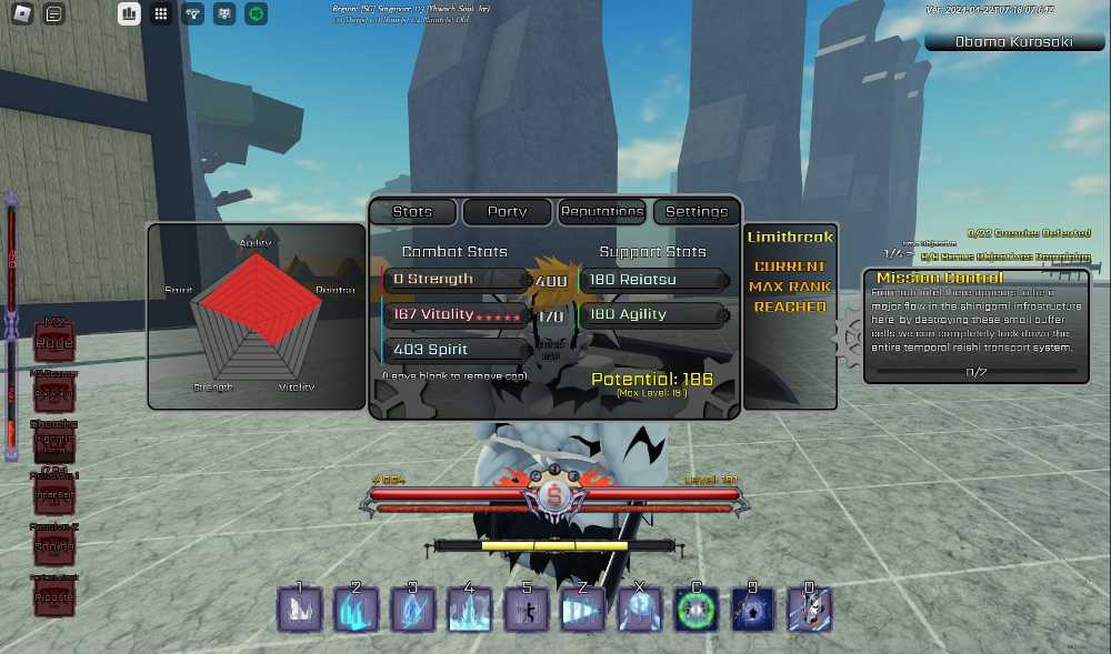 Peroxide Vasto Rage All Max |Bankai Glacier | Kurusaki Clan | 1 Skill ...