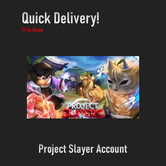 PS / Project Slayer - Soyama (Mythic) Clan Instant Delivery