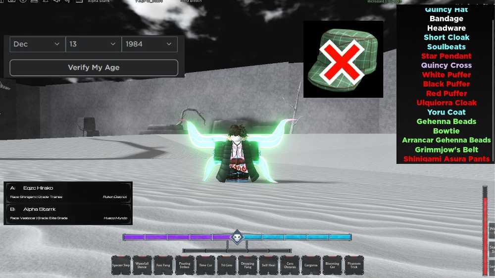 Account Arrancar | Full Res. Light | Clan Starrk | Elite Grade | Type ...