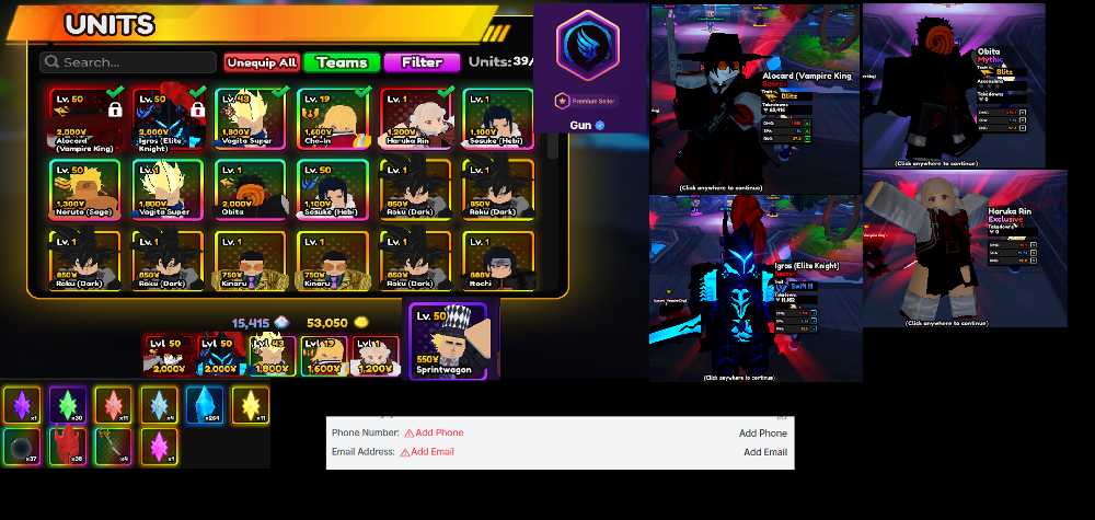 Alocard (Alucard) evo And Igros evo | Anime Vanguards AVG | Unverified ...