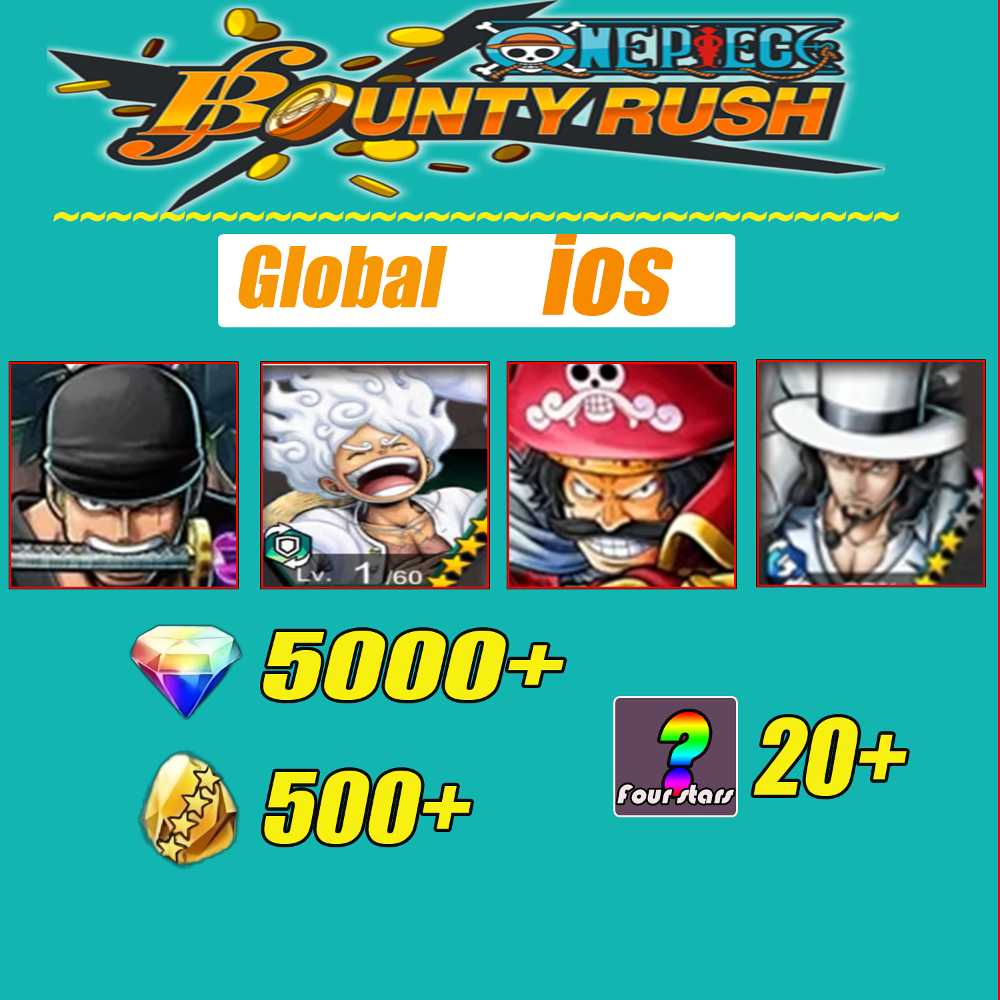 Global-ios/ Roronoa Zoro+Monkey·D·Luffy+Rob Lucci+Gol D. Roger /RD5000+ | GF500+ | Fast delivery