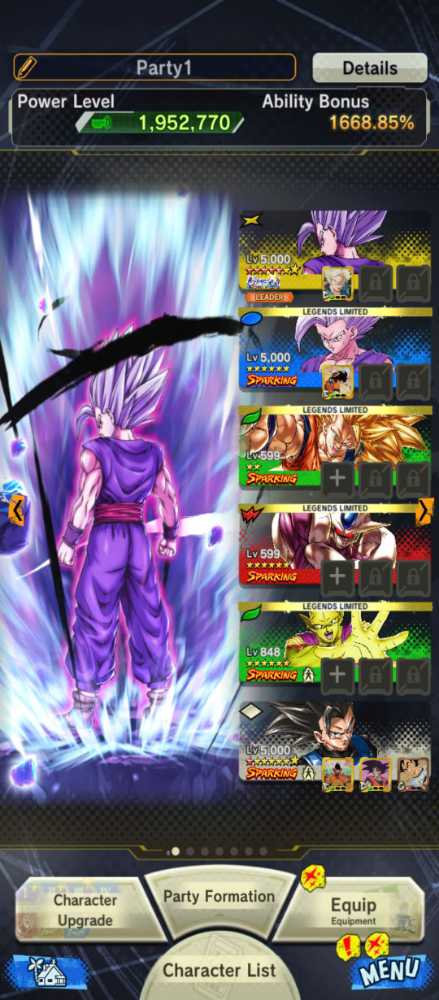 D133-IOS+Android-UL Beast Gohan 12 Red Star+SS3 Goku+Beast Gohan ...
