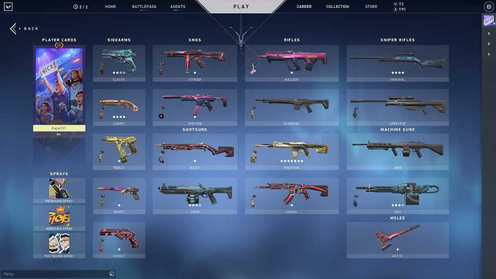 EU-POL[22 SKINS+SYS MELEE]/GOLD 1/PRIME PHANTOM+SYS VANDAL+20 SKINS/ALL ...