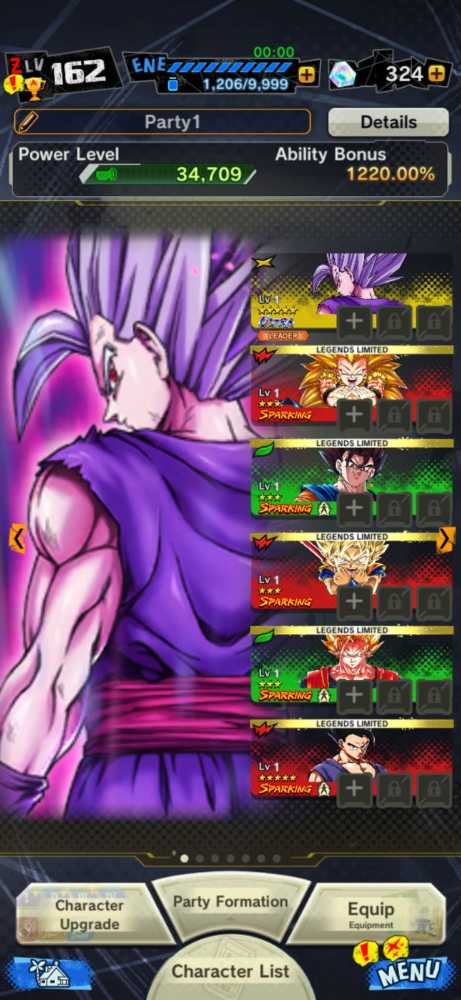 ULtra Beast , LF Gotenks , VB, Goku mini ssj , Goku ssj2/ssj3 Ultra ...