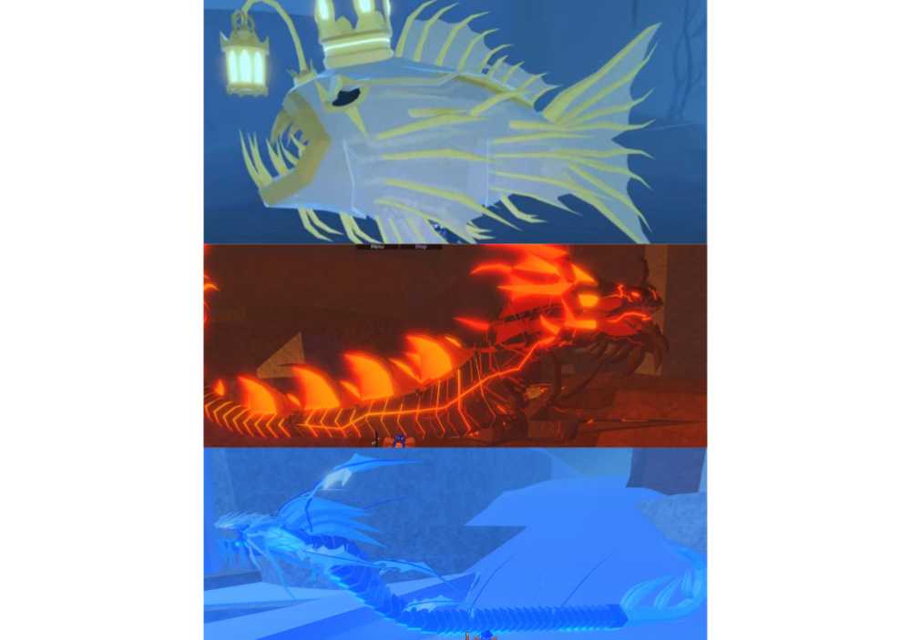 (Mariana Veil Gate Bundle) 3 Secret Fish To Open Gate | Fisch Crowned ...