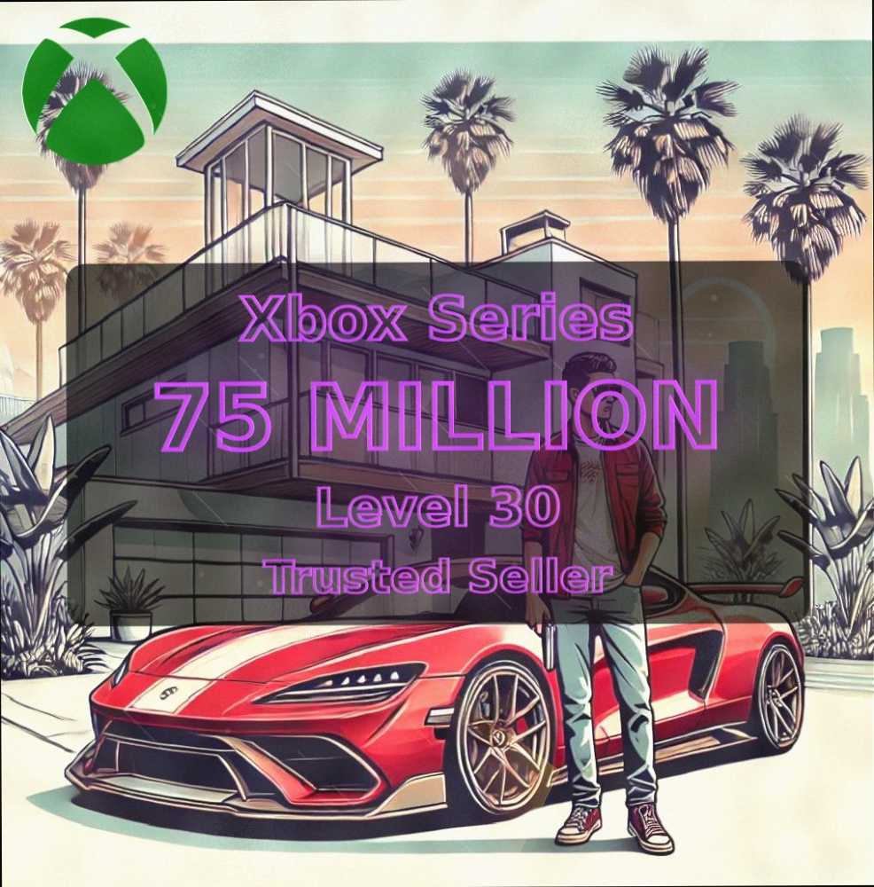 Xbox Series X/S Level 30 + 75 Million IN CASH + CARS Total Assets of 1 ...