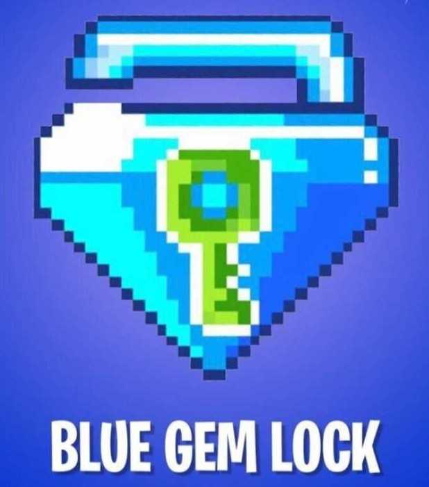 Growtopia - Blue Gem Lock (BGL)