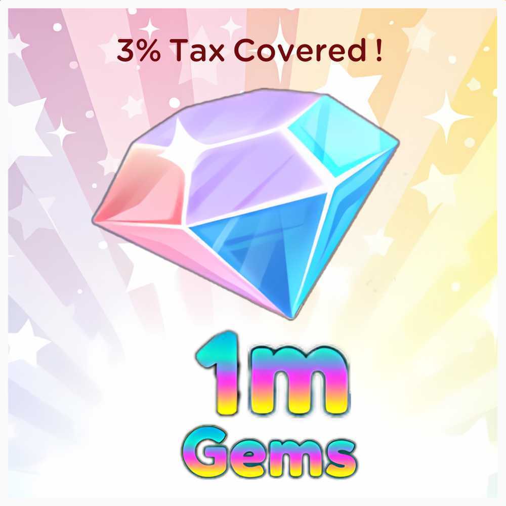 Anime Defenders | 1,000,000 Gems + Tax Covered