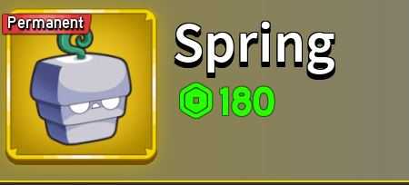 Roblox Blox Fruits Permanent Spring Fast Delivery [GIFT ONLY] read ...