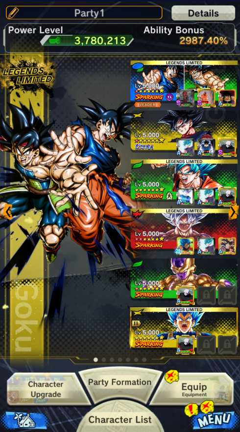 Android+IOS-UL Instinct Goku+Legend Limited(Goku and Bardock 8 star+God ...