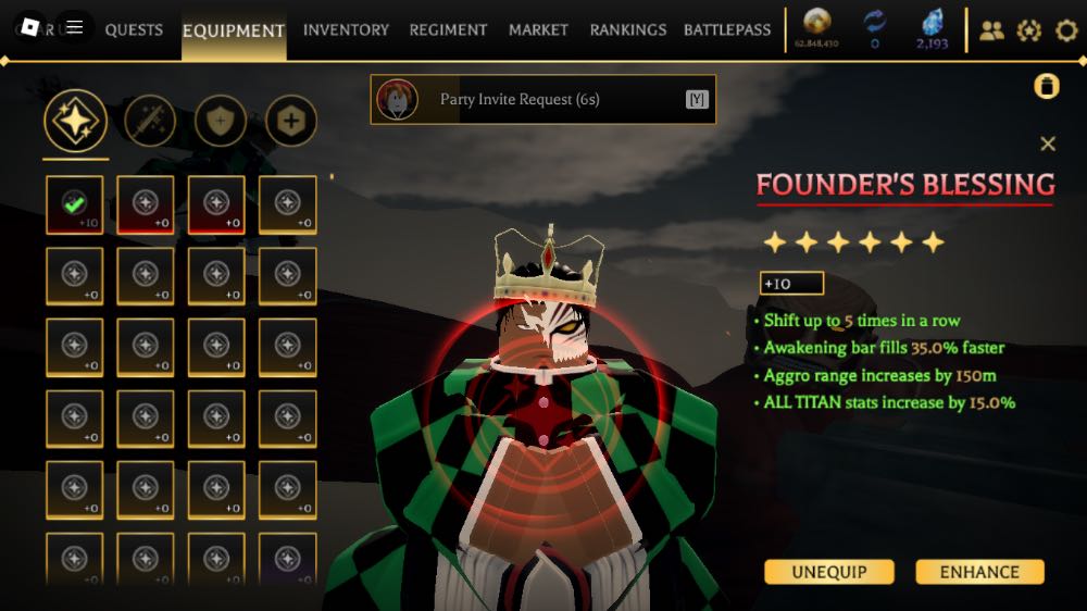 AOTR - FRITZ ACCOUNT - ATK/ARMOR SERUM PRES 4 - ATTACK ON TITAN REVOULTION