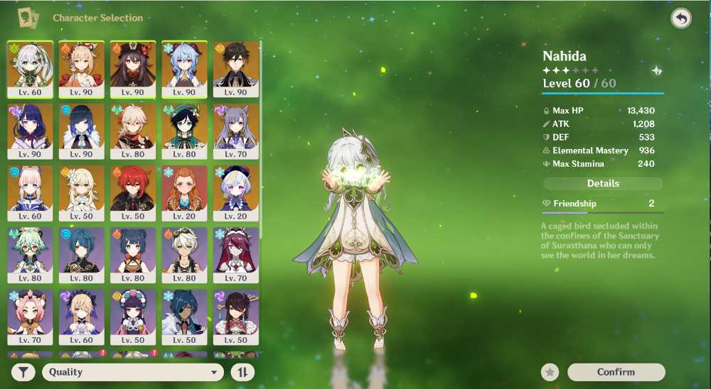 #162 [ASIA] AR58 117IF 4Sign 26x5NAHIDA SIGN, YOIMIYA SIGN, HUTAO HOMA ...