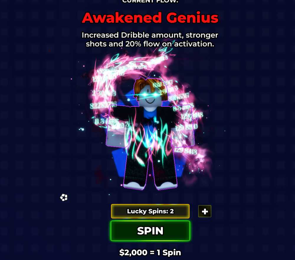 ROBLOX | Blue Lock: Rivals | Flow Awakened Genius | Unverified Account